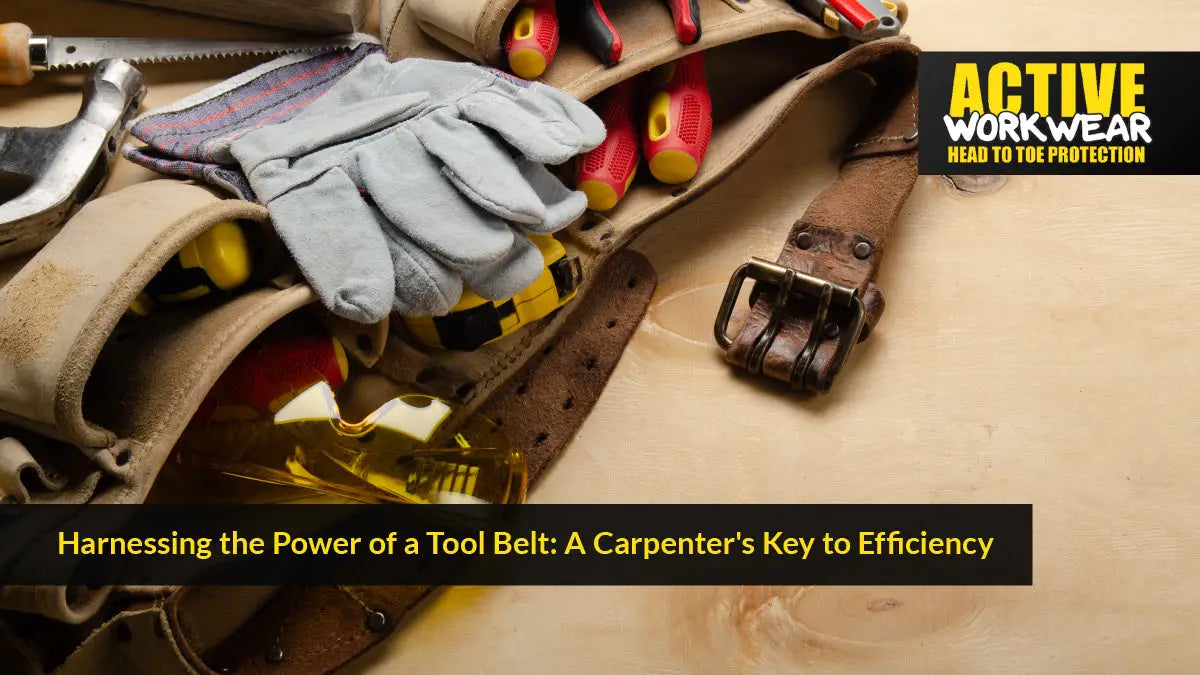 Harnessing the Power of a Tool Belt: A Carpenter's Key to Efficiency ...
