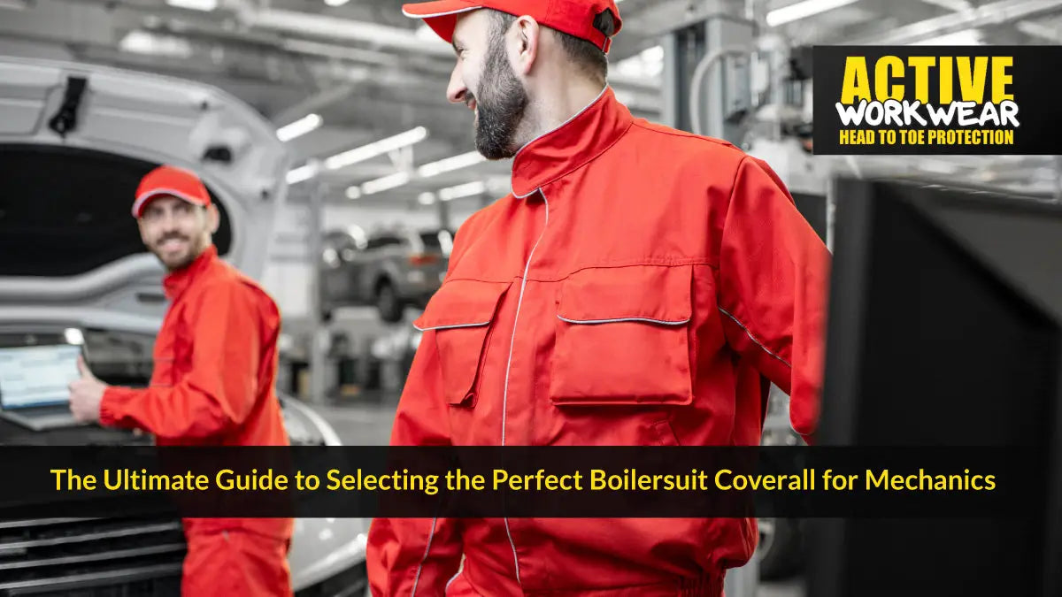 Selecting the Perfect Boilersuit Coverall for Mechanics - Guide– Active ...