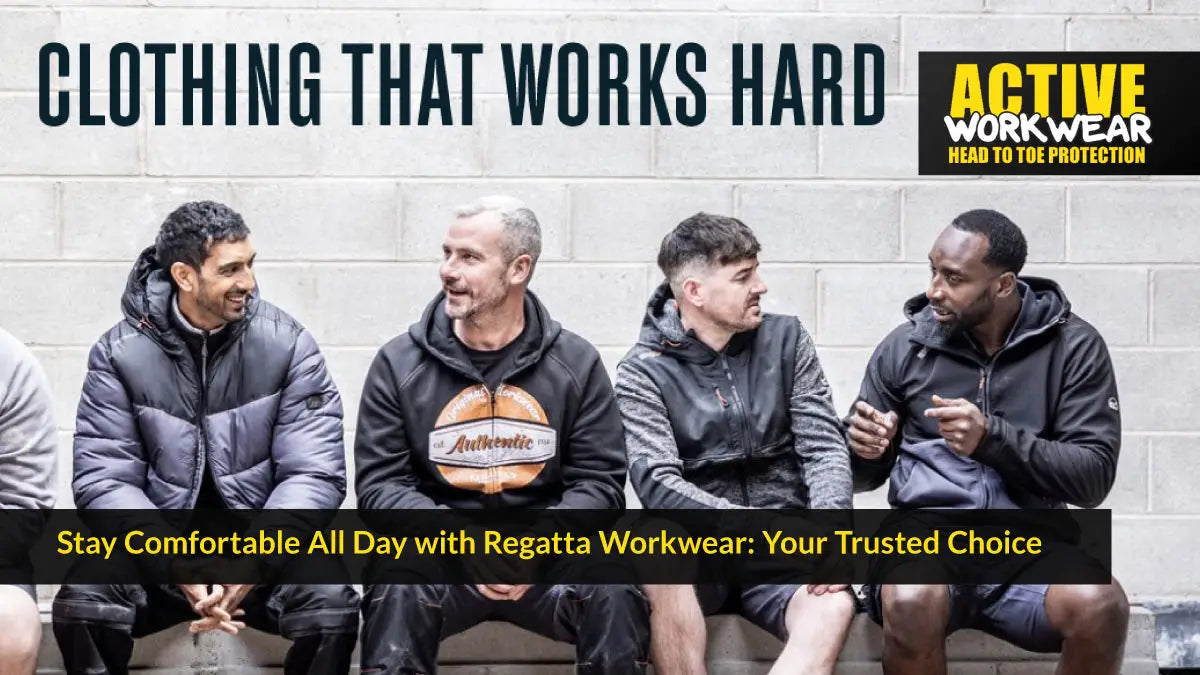 Stay Comfortable All Day with Regatta Workwear: Regatta Jackets– Active ...