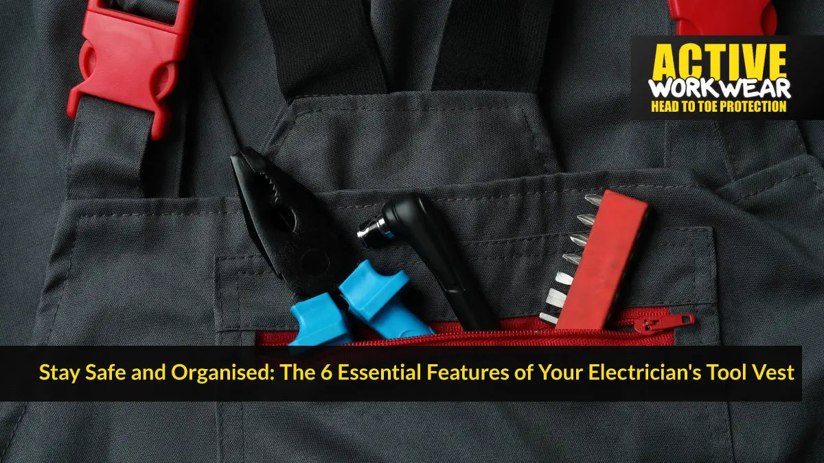 The 6 Essential Features of Your Electrician's Tool Vest– Active-Workwear