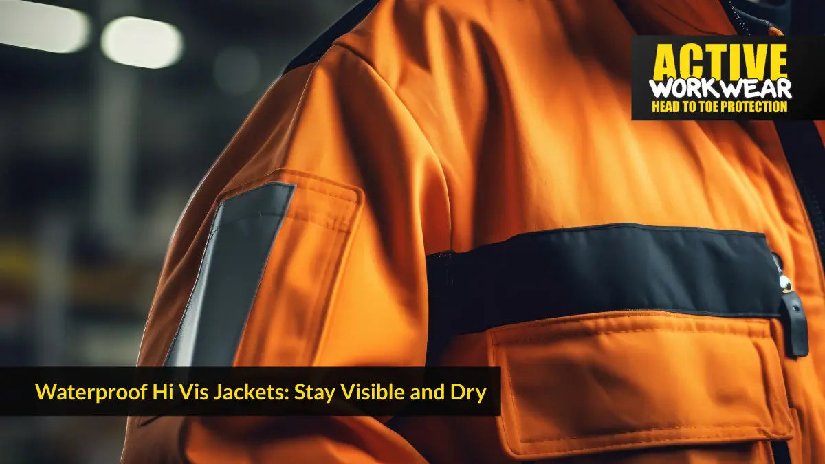Waterproof Hi Vis Jackets: Stay Visible and Dry– Active-Workwear